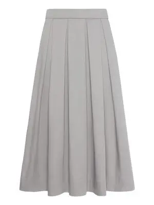 Max Mara Pleated Midi Skirt - No