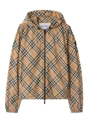 Burberry Salcombe Check Hooded Jacket - No