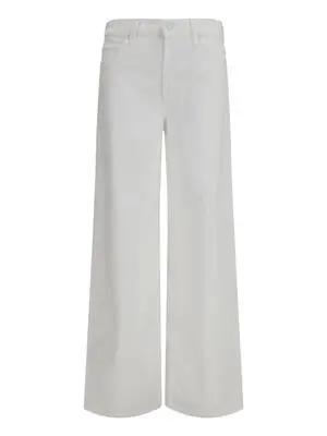 MOTHER Wide-leg Jeans - White