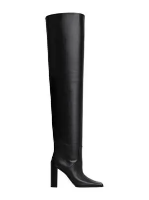 Alaïa Square-toe Boots - Black