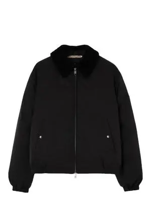 Burberry Farnborough Insulated Bomber Jacket - Black