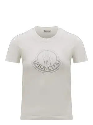 MONCLER Moncler Logo Embellished Crewneck T-Shirt