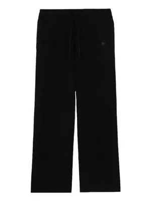 Burberry Cashmere Blend Track Pants - Black