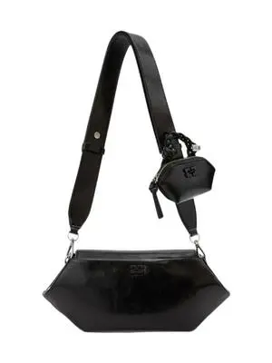 GANNI Triomphe Multi-pouch Shoulder Bag - Black