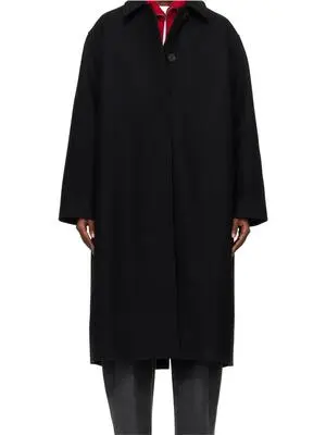 Studio Nicholson Long-sleeved Coat - Black