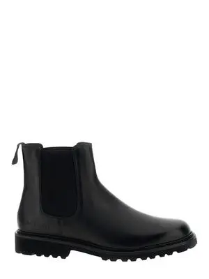 COMMON PROJECTS Round Toe Ankle Boots - Black