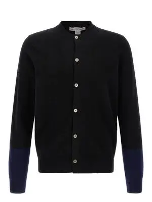 Comme Des Garçons Long-sleeve Knit Cardigan - Black