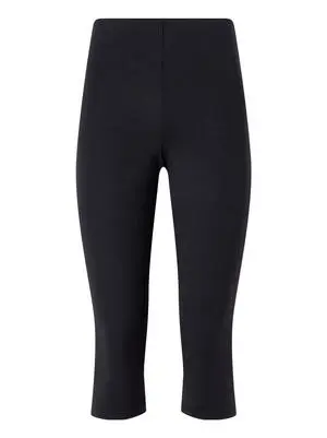 SKIMS Stretch-jersey Capri Leggings Black