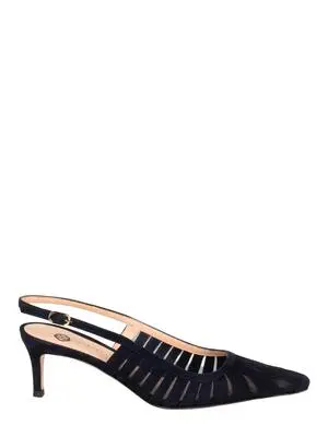 Roberto Festa Slingback Laser-cut Detailed Pumps - No