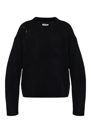 Zadig&Voltaire Long-sleeved Sweater - Black