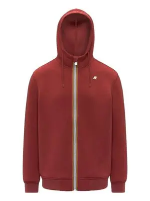 K-WAY Zip-up Hoodies - Red