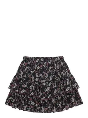 Isabel Marant Étoile Jocadia Ruffled Shorts - Black