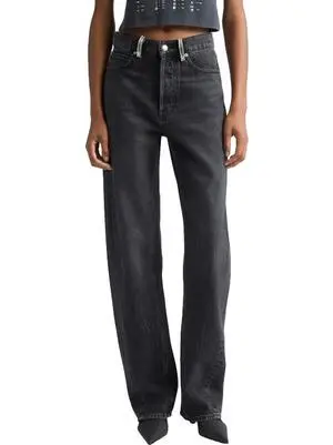 Alexander Wang Float Relaxed Jeans - Grey Aged