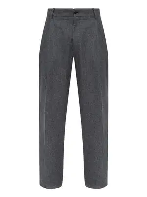 DOLCE & GABBANA Dolce & Gabbana Grey Trousers - Tailored Trousers Men