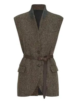 Brunello Cucinelli Jackets Waistcoat & Gilets - Brown