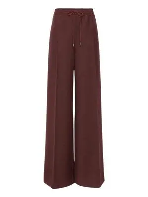 Max Mara Trousers Palazzo Pants - Red