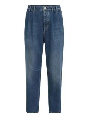Brunello Cucinelli Denim Loose-fit Jeans - Blue