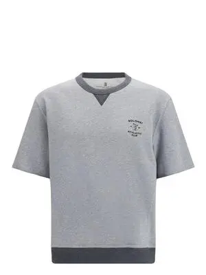Brunello Cucinelli Brunello Cucinelli Grey T-Shirts & Vests - T-Shirts Men Gray