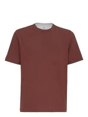 Brunello Cucinelli T-shirts & Vests T-shirts - Brown
