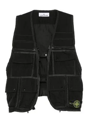 Stone Island Jackets Waistcoats & Gilets - Black