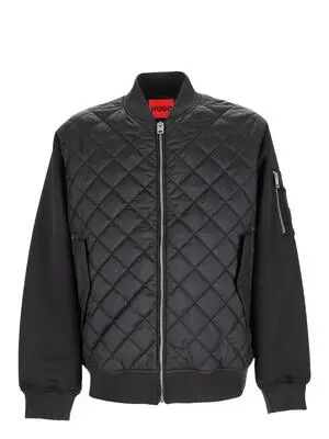 Hugo Giubbotto "bilaro" Idrorepellente - Black