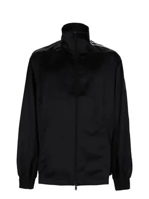 Y3 Giacca Sportiva In Raso - Black