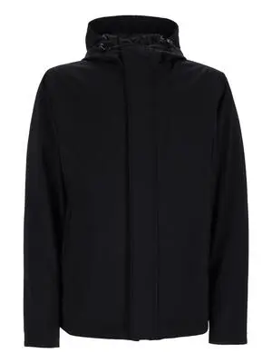 Herno Giubbotto Con Cappuccio - Black