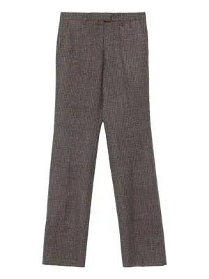 Etro Etro Grey Trousers - Straight Trousers Women Gray