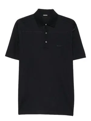 Zegna Polo Shirts - Blue