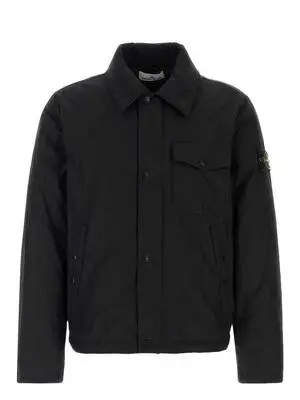 Stone Island Jackets Shirt Jackets - Black