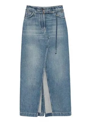 Dries Van Noten Dries Van Noten Blue Skirts - Straight Skirts Women Blue