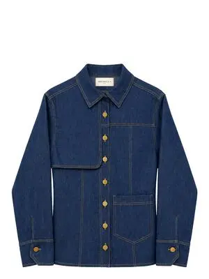 MICHELLA Alma Recycled Denim Shirt
