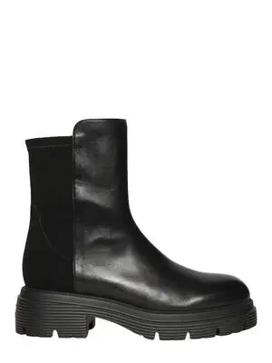 STUART WEITZMAN Round Toe Ankle Boots