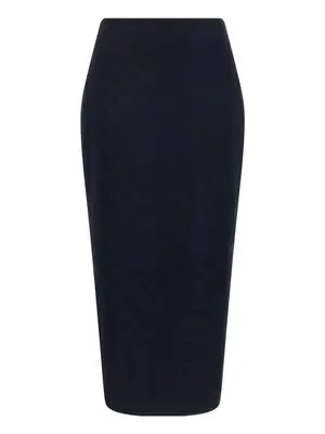 BLAZÉ MILANO Sharewood Sussex Longuette Skirt - Blue