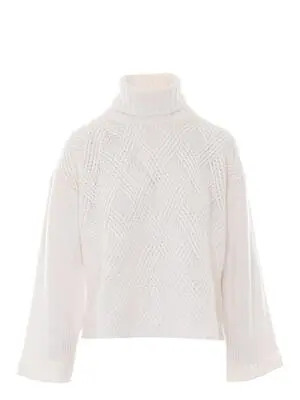 TWINSET Turtleneck Pullover Snow