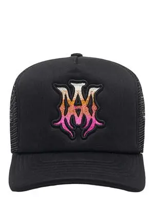 Amiri Logo Patch On The Front - Black