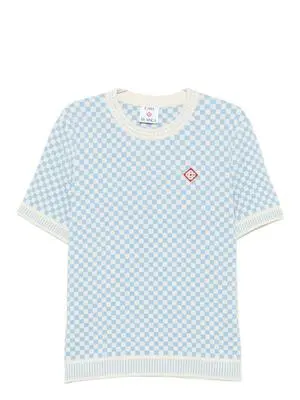 Casablanca Casablanca Blue T-Shirts & Vests - T-Shirts Men Blue