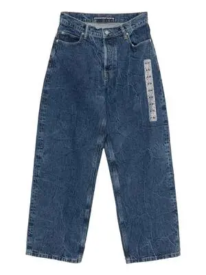 Alexander Wang Denim Wide-leg Jeans - Blue