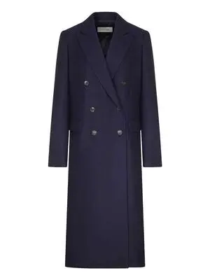 Dries Van Noten Double-breasted Coat - Blue