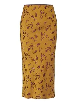 Dries Van Noten Floral Midi Skirt - Multicolor