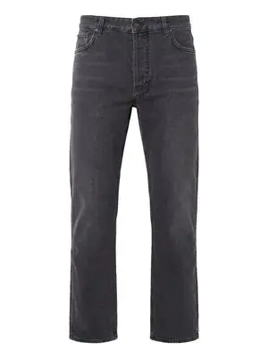 Emporio Armani S Slim-fit Denim Jeans - Medium Grey Denim