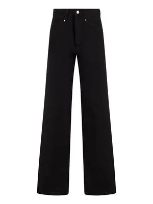 LEMAIRE Straight-leg 5-pocket Jeans - Black