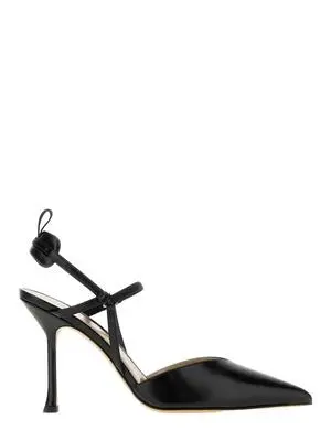 Fendi Leather Very Colibrì Pumps - Black