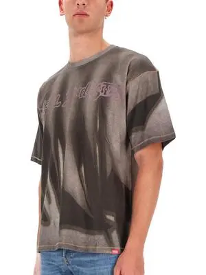 DIESEL® Graphic Oversized T-shirt - Grey