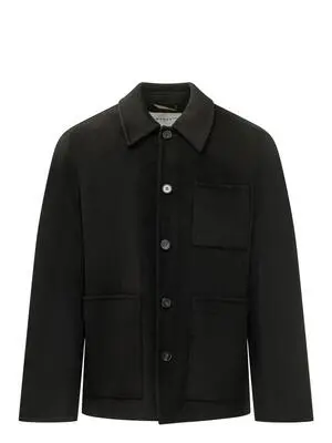 AMARANTO Amaranto Double-Breasted Overshirt