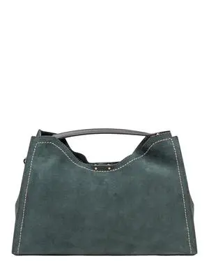 GIANNI CHIARINI Gianni Chiarini Aurora Velvet Shoulder Bag Velvet Green