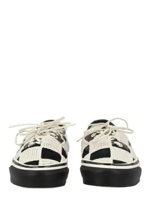 VANS Knit Lace-up Sneakers - Black
