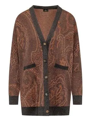 Etro Etro Designer Cardigan Marrone