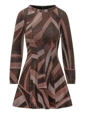 EMILIO PUCCI Pucci Lurex T-Shirt Gown