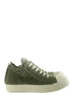 Rick Owens Calf-hair Sneakers - Grey